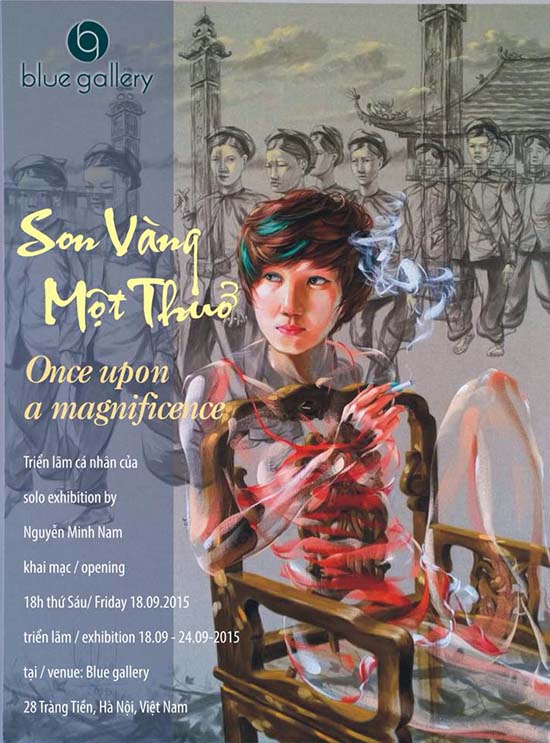 Nguyen Minh Nam-Son vang mot thua-Once upon a Magnificence poster - Hanoi Grapevine