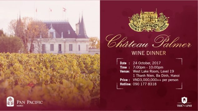 Château Palmer Wine Dinner - Hanoi Grapevine