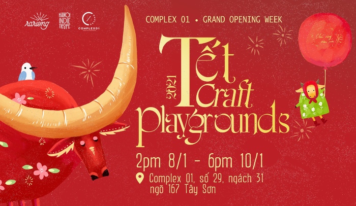 Tet Craft playgrounds - Hanoi Grapevine