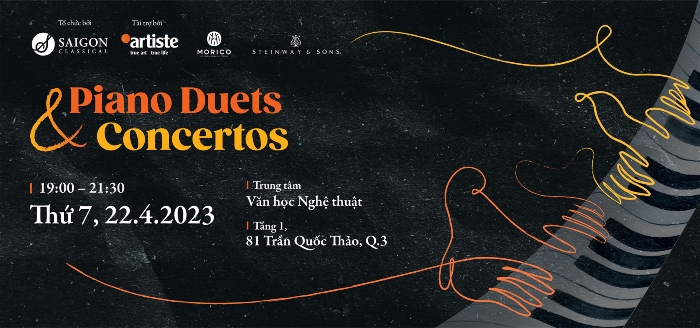 piano duet & concerto banner - Hanoi Grapevine