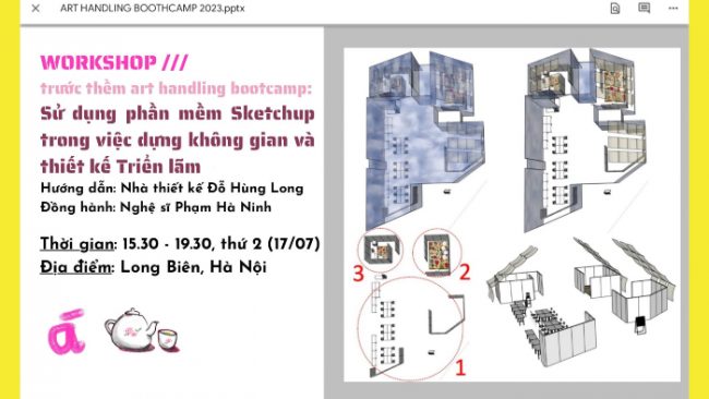 Workshop: Using SketchUp Software in Space Construction and Exhibition ...