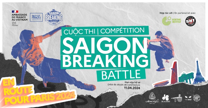 Cuộc thi Breakdance Quốc tế “Saigon Breaking Battle - Đường tới Paris ...