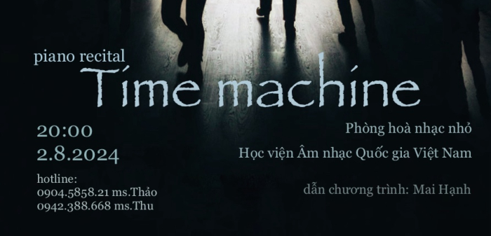 Piano Recital "Time Machine" - Hanoi Grapevine