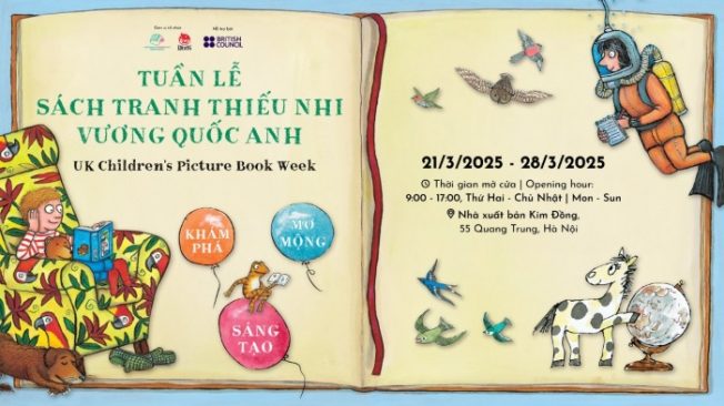 Tuần lễ Sách tranh Thiếu nhi UK 2025 - Hanoi Grapevine